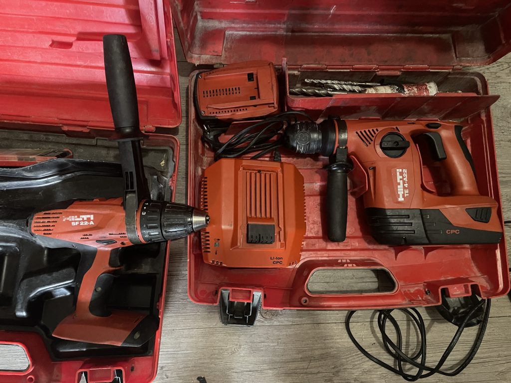 HILTI : kit 2 pieces sans fil perforateur visseuse – ABX Outillage